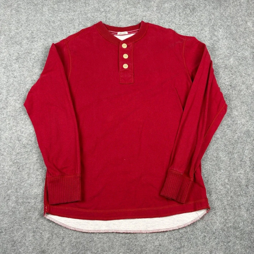 No Boundaries | Shirts | Y2k No Boundaries Henley Mens Medium Red Long ...